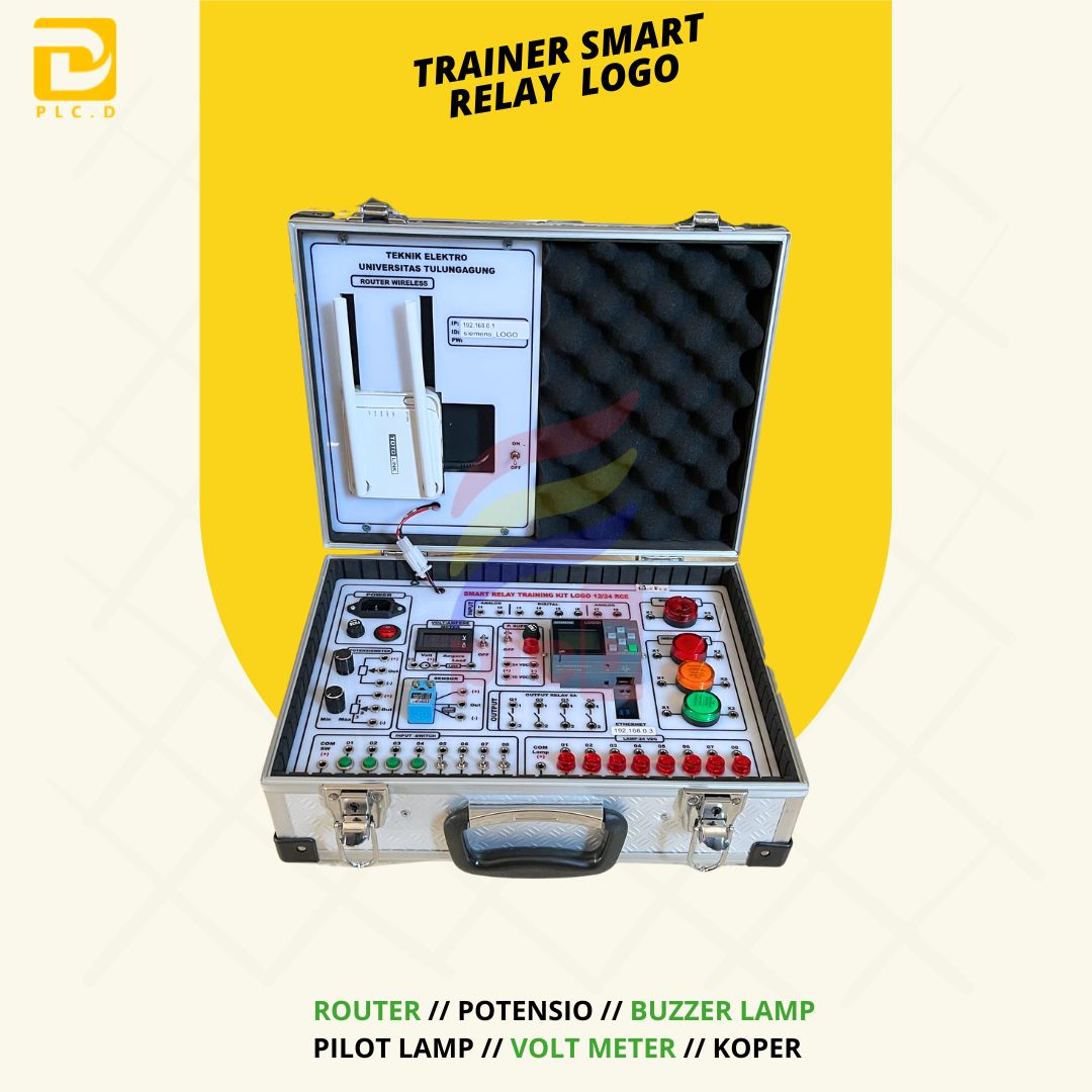 Logo Smart Relay 12/24 RCE - MINI INDUSTRIAL SYSTEM KONVEYEOR V 2.0