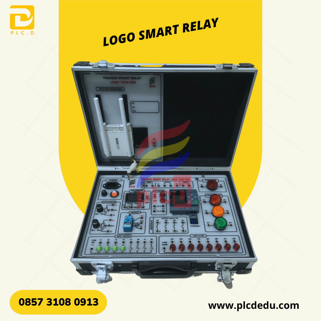 Trainer Smart Relay - MINI INDUSTRIAL SYSTEM KONVEYEOR V 2.0