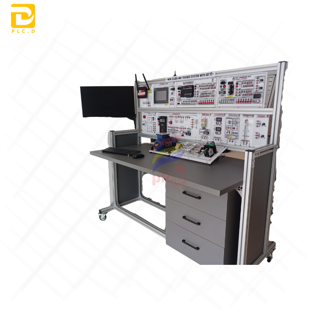 Trainer PLC Mini Scada - MINI INDUSTRIAL SYSTEM KONVEYEOR V 2.0