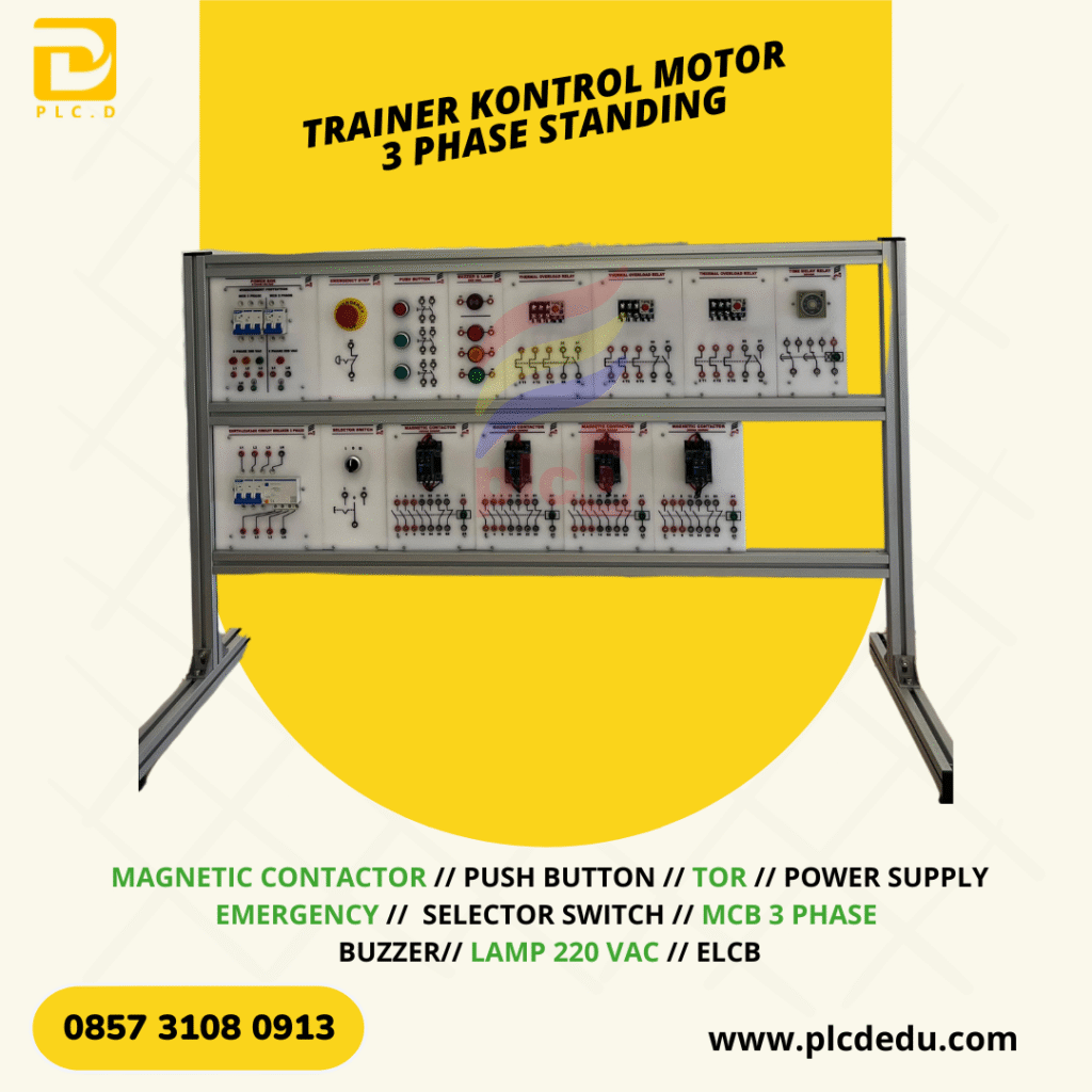 Kontrol Motor 3 Phase - plcd