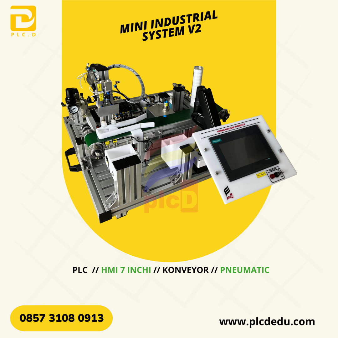 Konveyor Industrial Control - MINI INDUSTRIAL SYSTEM KONVEYEOR V 2.0